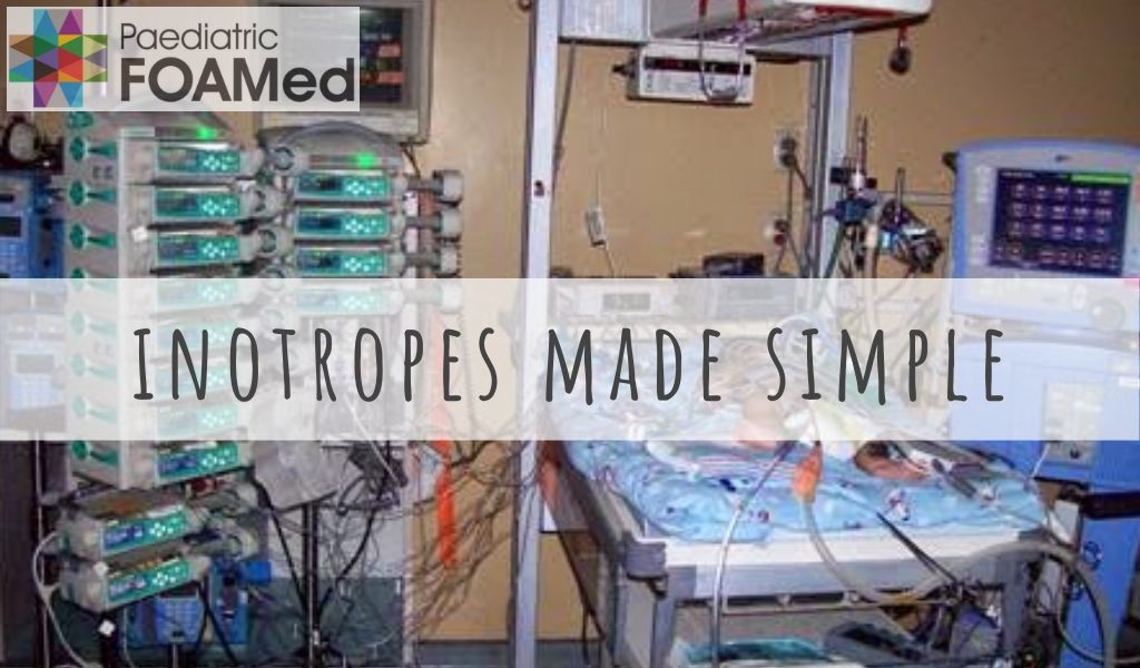 Inotropes Made Simple – PaediatricFOAM