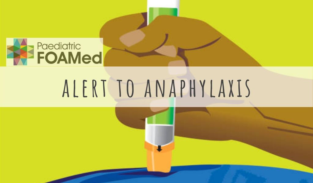 Anaphylaxis – PaediatricFOAM